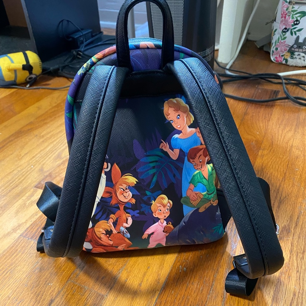 Loungefly Og Heart Peter Pan Mini Backpack - Gem